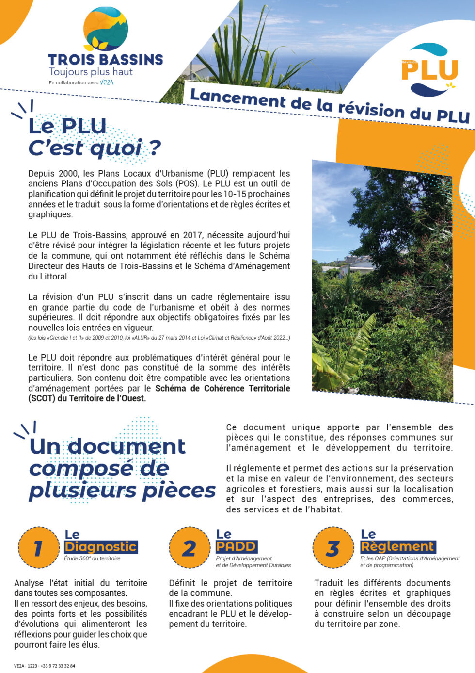 La révision du PLU - Ville de Trois-Bassins